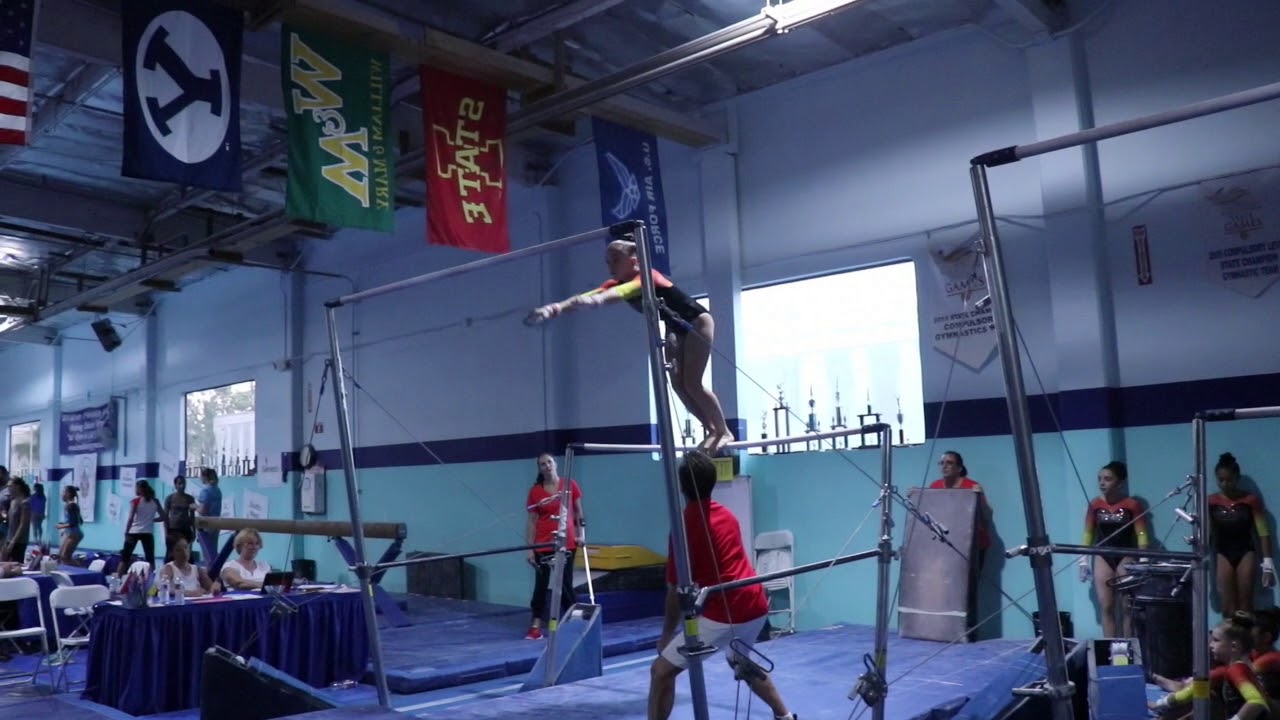 Addie Anderson 1st Bars Olympic Dreams Invite 2017 Wildfire Gymnast ...