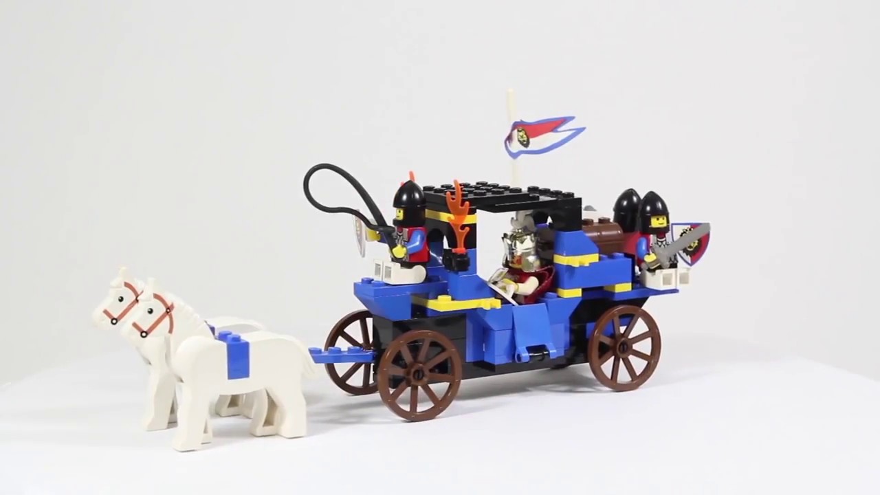 Lego Castle 6044 King's Carriage 1995 BrickBuilder History - YouTube