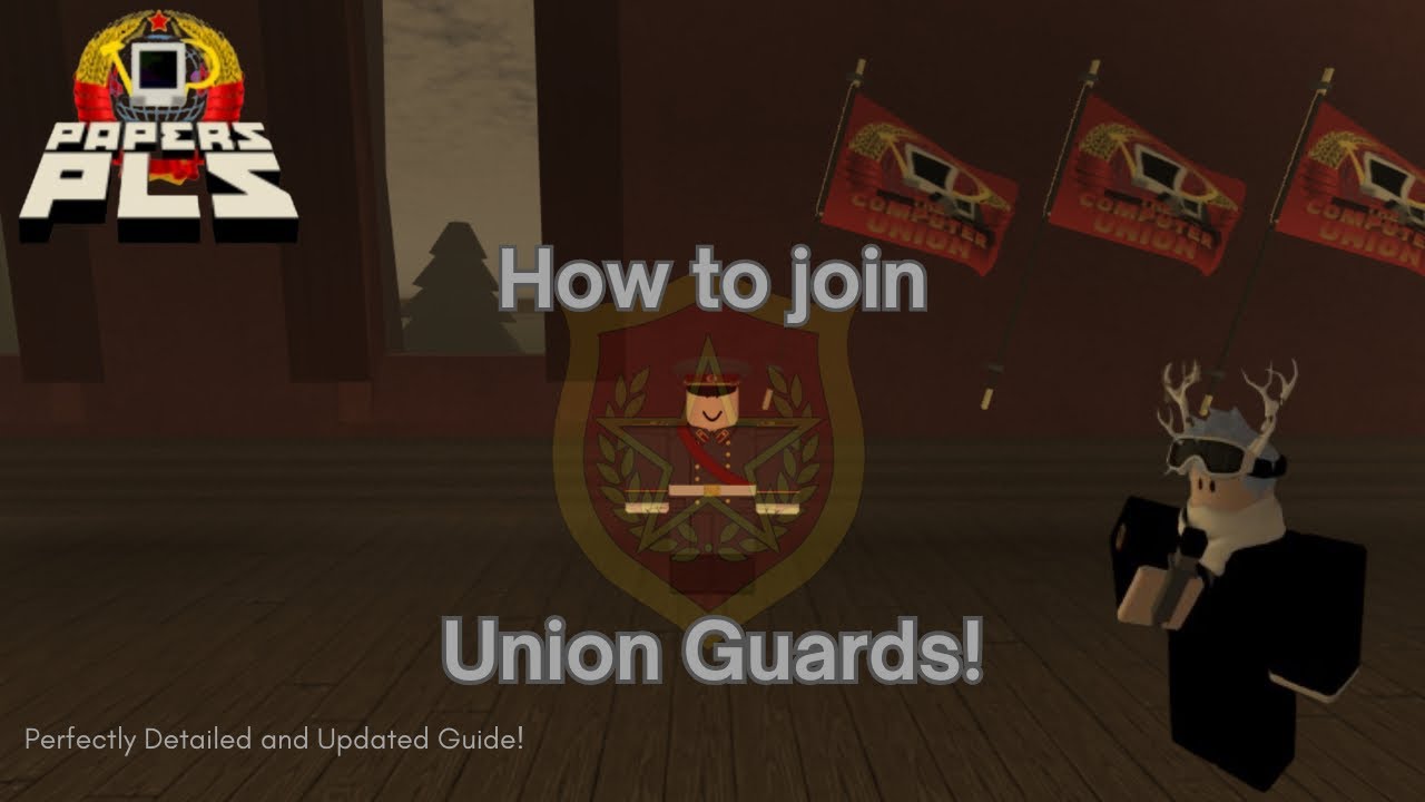 How to join Union Guards! | Papers pls [TCU] | Roblox - YouTube