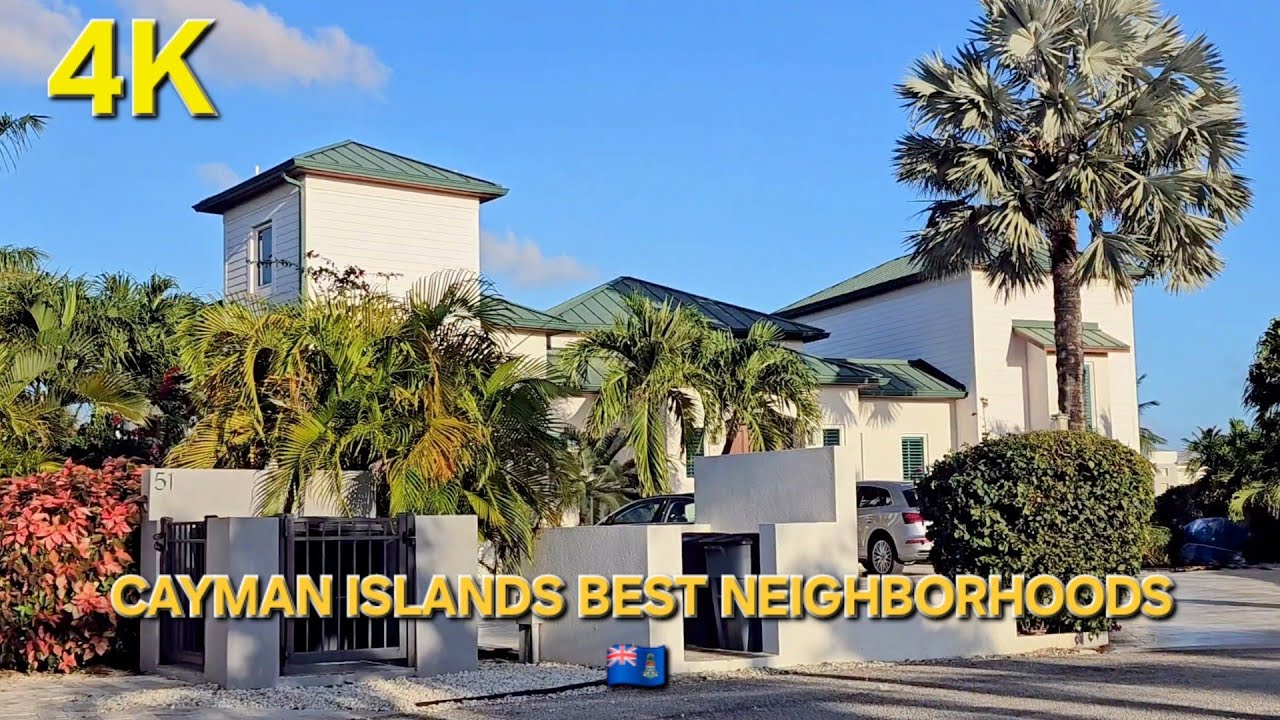 Grand Cayman, Cayman Islands Best Neighborhoods | 4K Driving Tour - YouTube