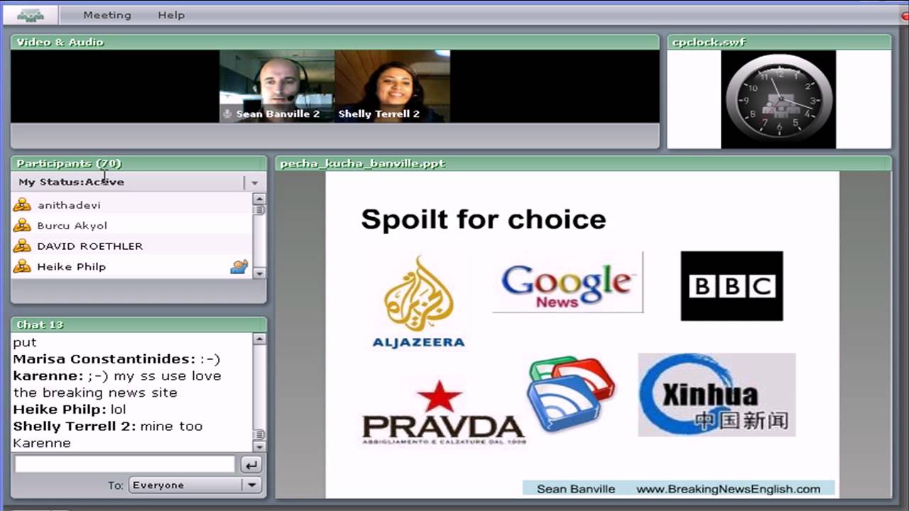 This is news by Sean Banville (Pecha Kucha 20x20) - YouTube