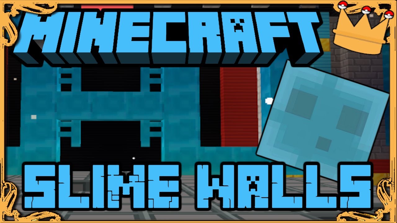 We Played SLIME WALLS in Minecraft! - YouTube