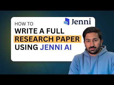 Write Your Research Paper 10x Faster: Jenni AI Complete Guide 2026