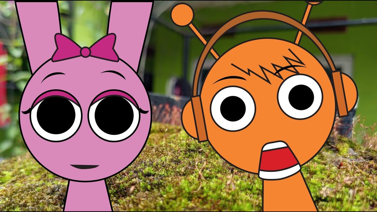 In the Shadows of the Leaves: Sprunki Orange and Pingki #incredibox ...