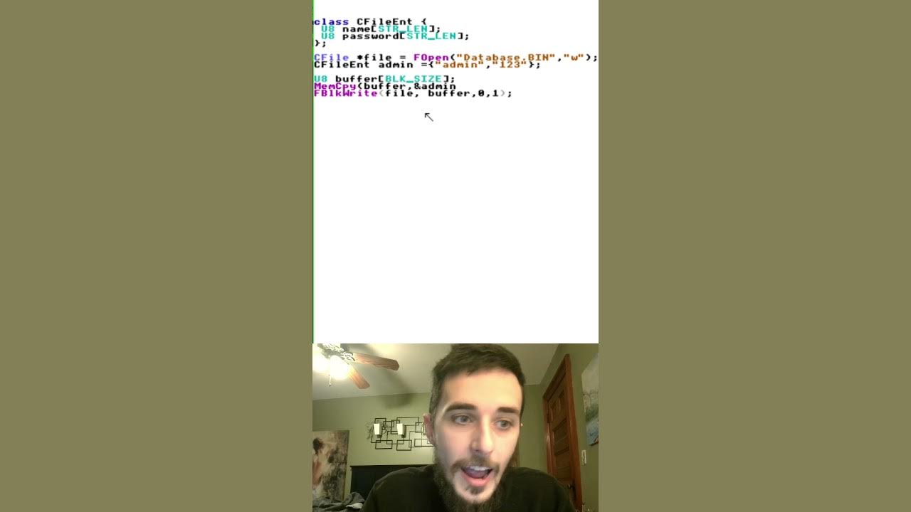 How to Serialize in TempleOS HolyC #shorts - YouTube