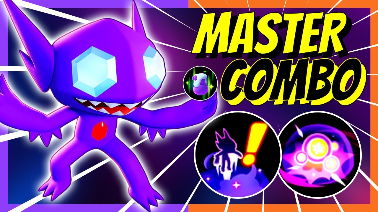 Pokemon Unite Gameplay | Sableye Master Rank Battle | Shadow Sneak and ...