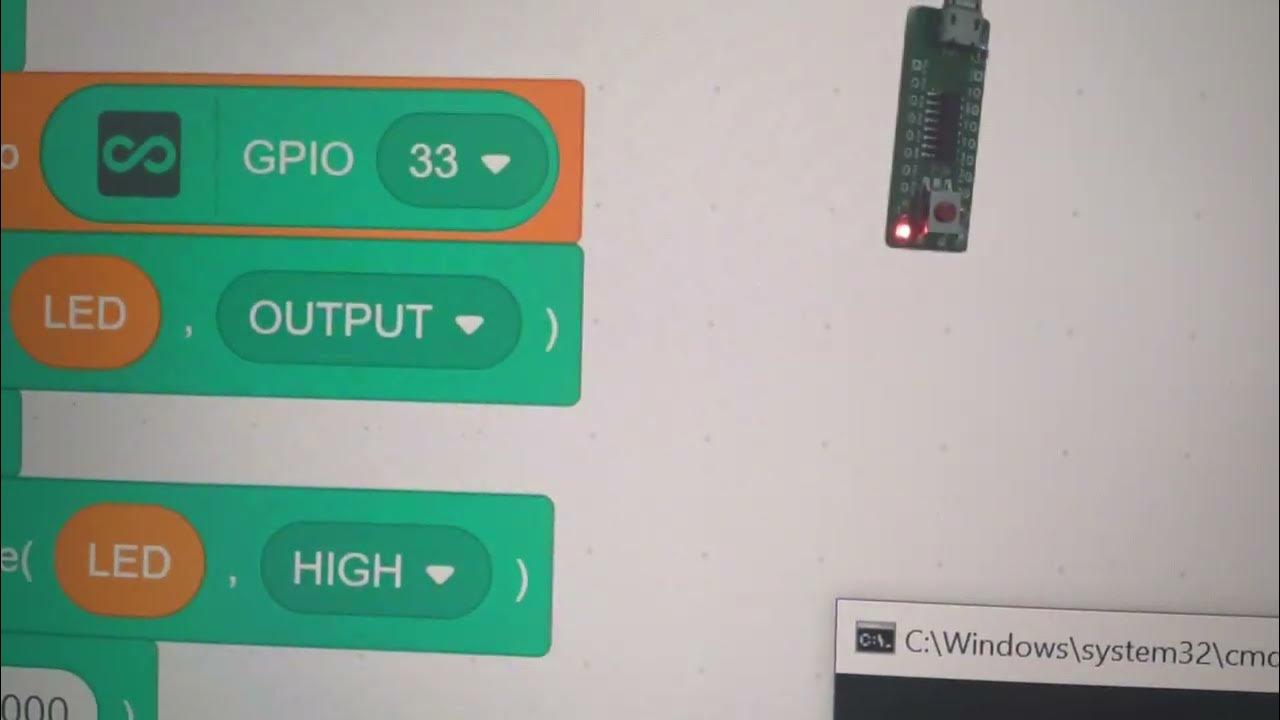 Testing the Minimal Arduino Code Compatible 1 Dollar Board with ...