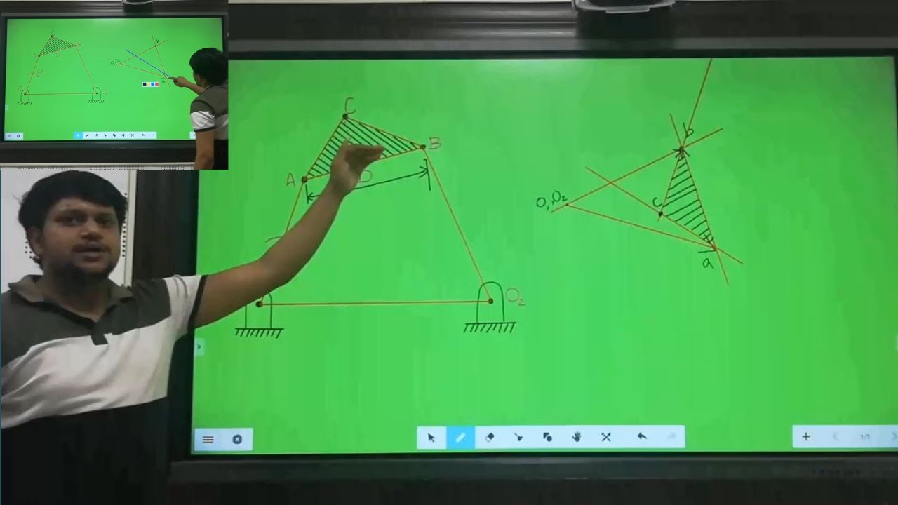 Kinematics of Machines | Velocity Diagram | Graphical Method to ...