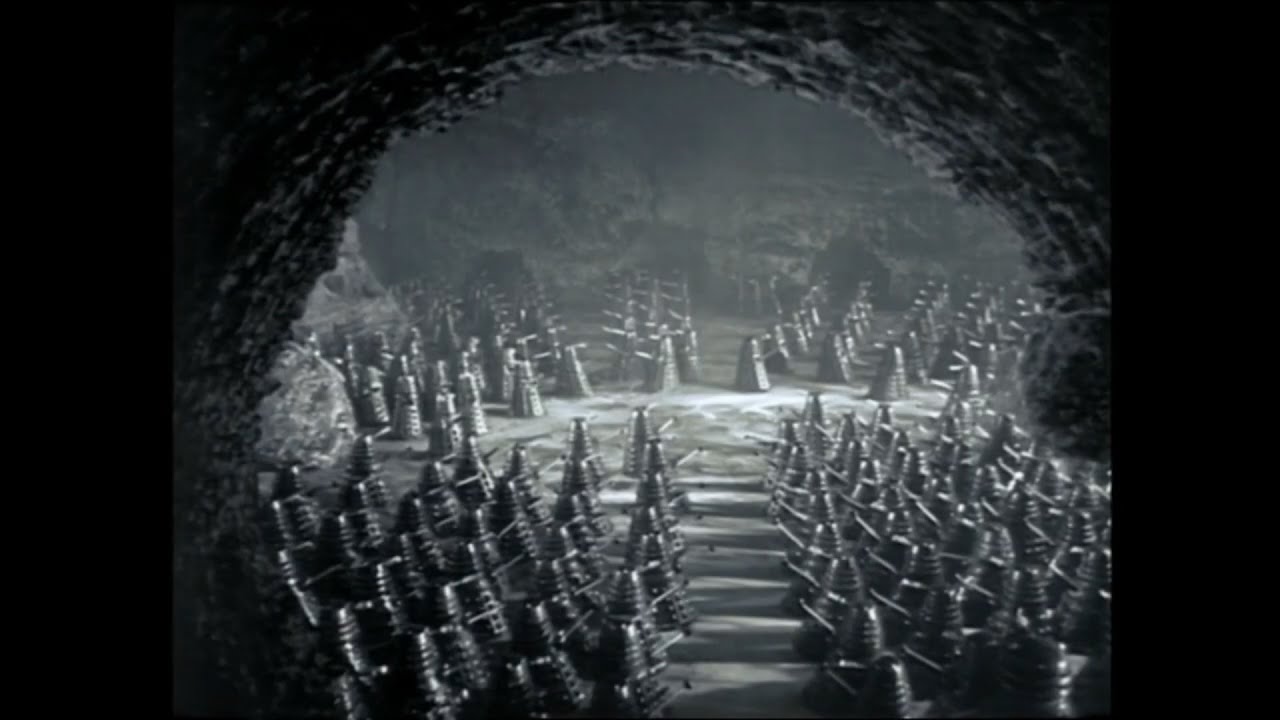 The Dalek Army | Planet of the Daleks | Doctor Who - YouTube