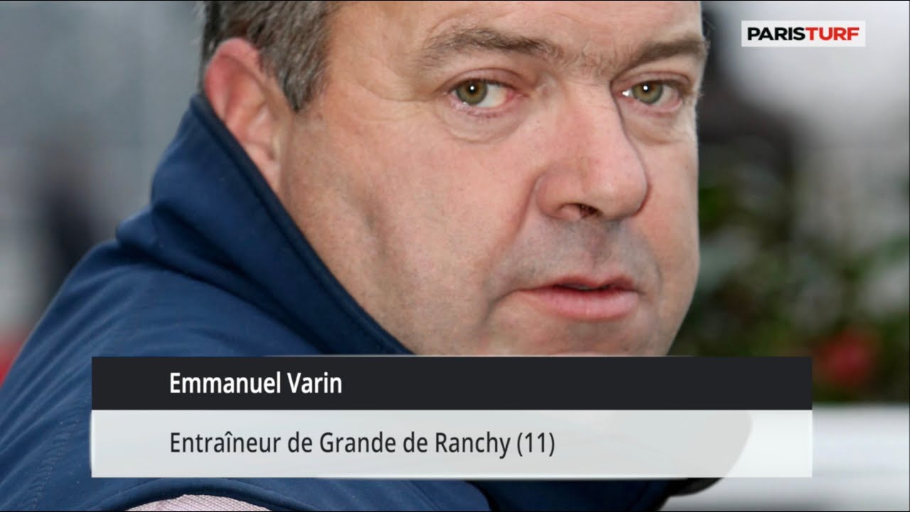 Emmanuel Varin, entraîneur de Grande de Ranchy (24/09 à Paris-Vincennes ...