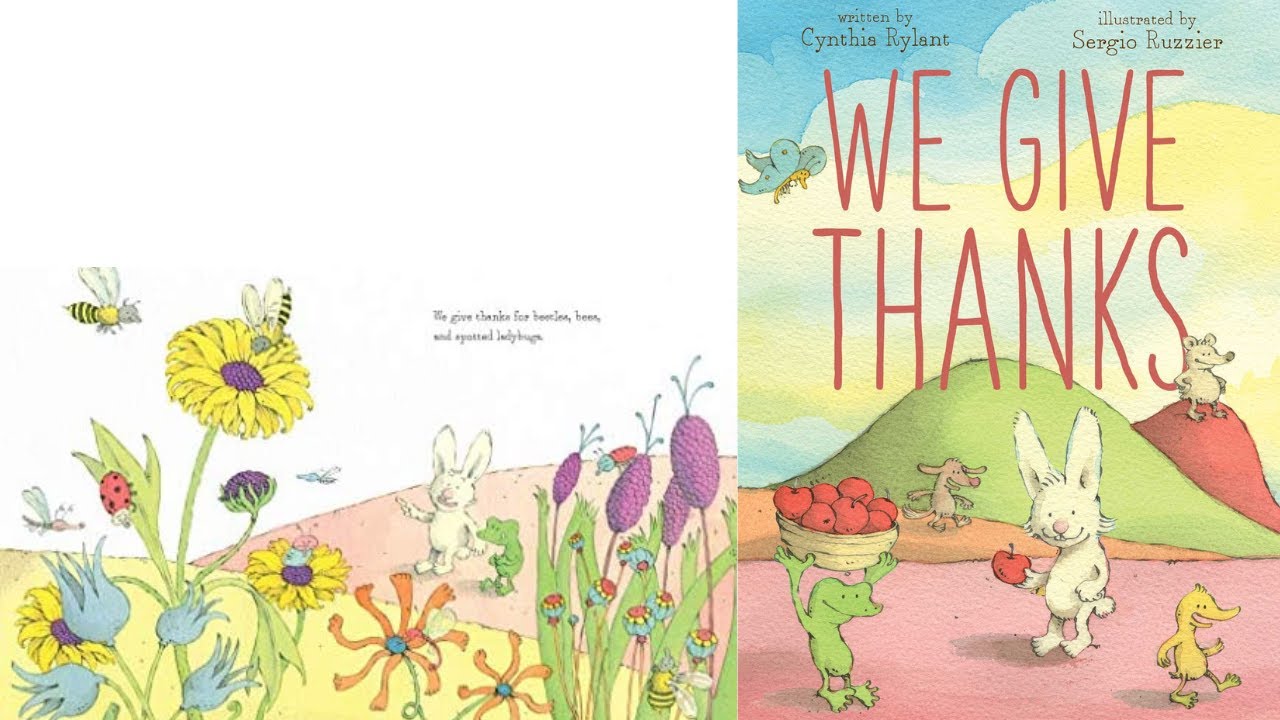 We Give Thanks | Short Bedtime Story for Children - YouTube