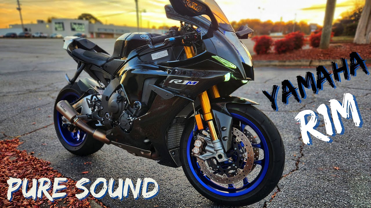 Yamaha R1M Best Sounding liter Bike? @LeoVinceofficial Titanium Exhaust ...