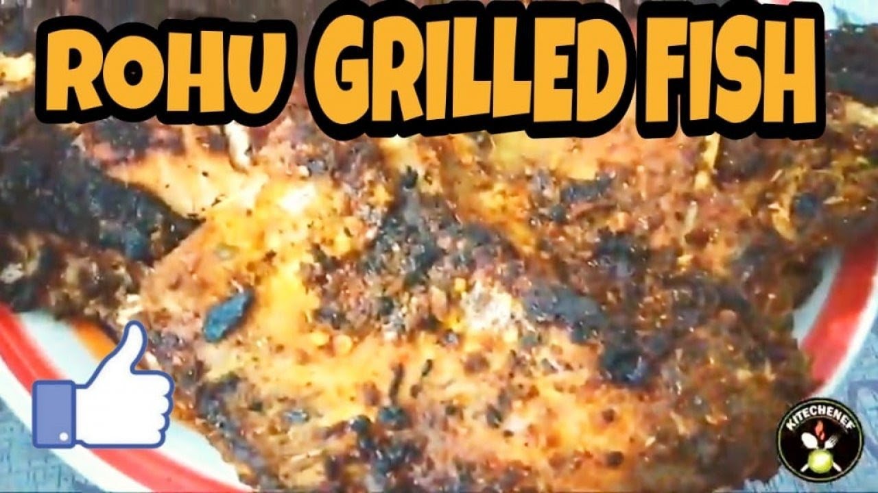 Crispy Grilled Fish Recipe by KITCHENEF - YouTube