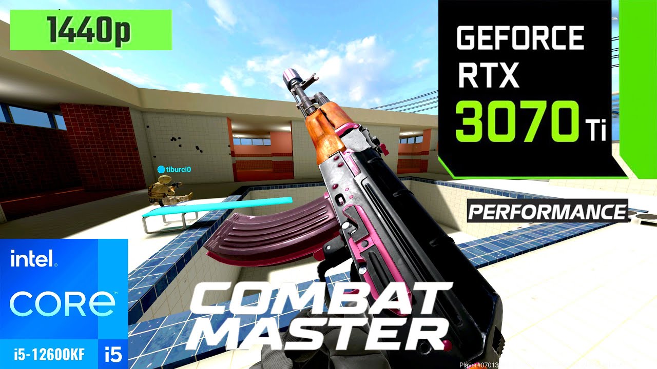 Combat Master : Pool Deathmatch ( 2k Ultra ) Rtx 3070 ti + i5 12600kf ...