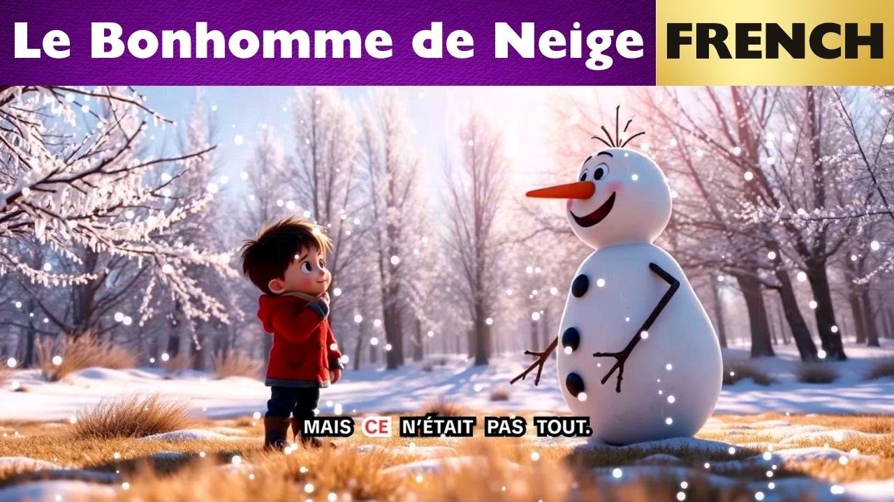 Le Bonhomme de Neige | Conte Enchanté pour l’Hiver - YouTube