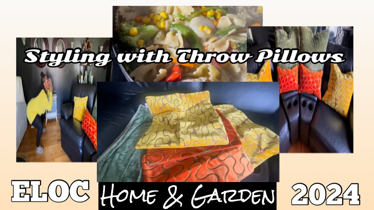 Indoor Decorative Throw Pillows | Sprucing up Black Recliner Set | Home ...