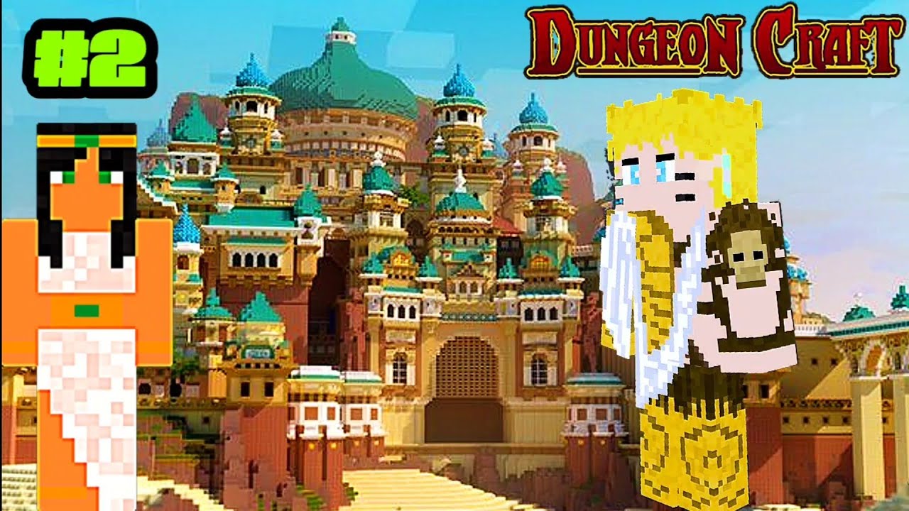 PALÁCIO DO QATAR!! DUNGEON CRAFT #2 (Minecraft Pocket Edition) - YouTube