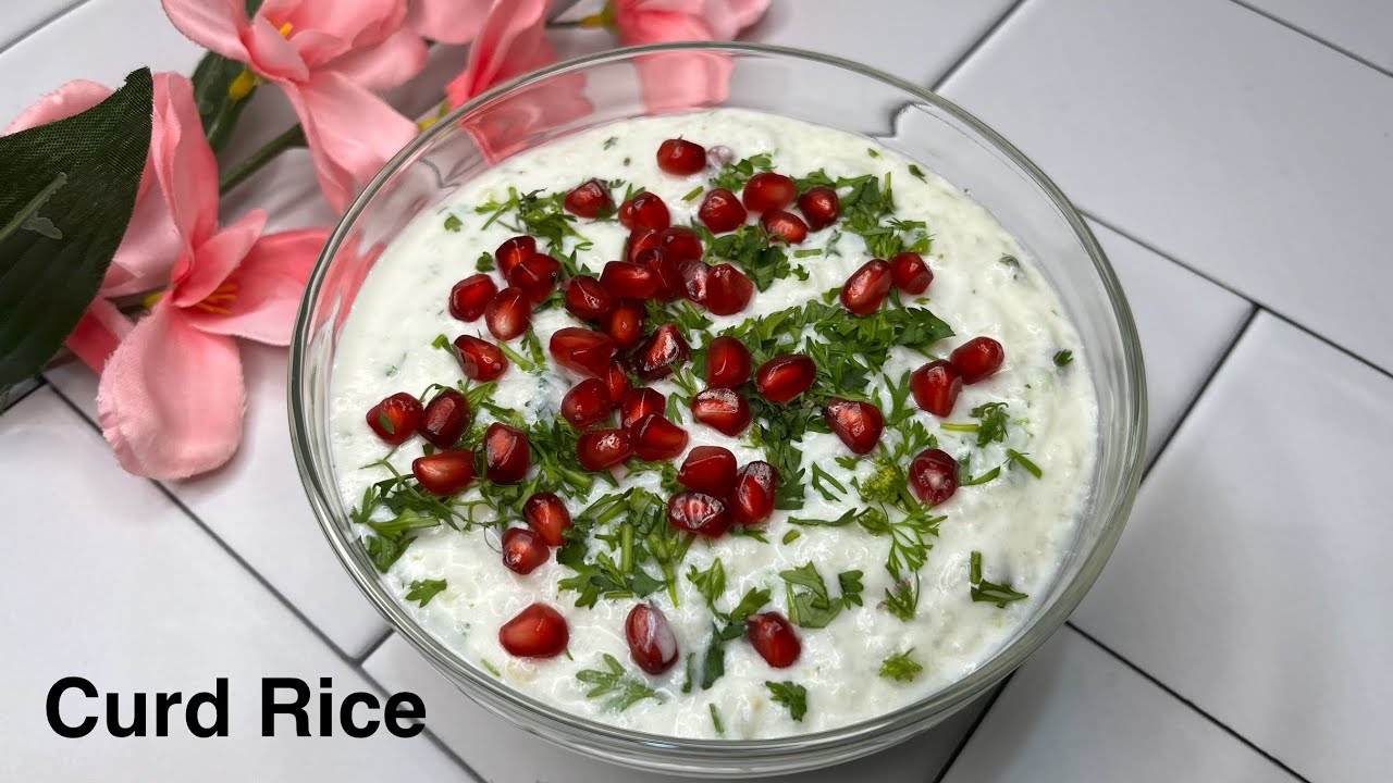 Curd Rice Recipe in Kannada | ಮೊಸರನ್ನ | Quick and Tasty Curd Rice ...