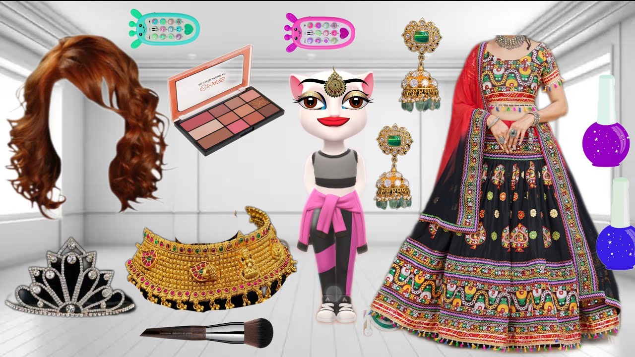 Talking single Angela 2 ka shadi ka funny makeup comedy video| comedy ...