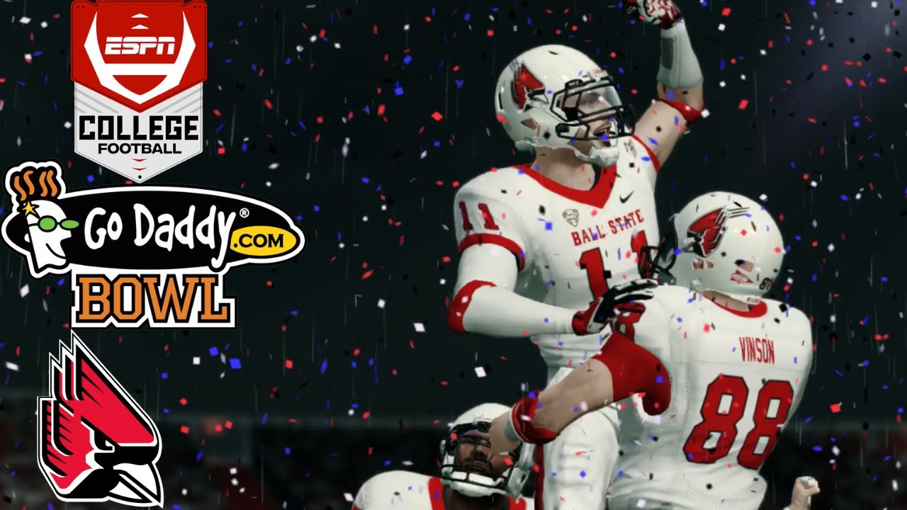 Go Daddy Bowl | Ball State Dynasty | NCAA 14 Ep.12 - YouTube