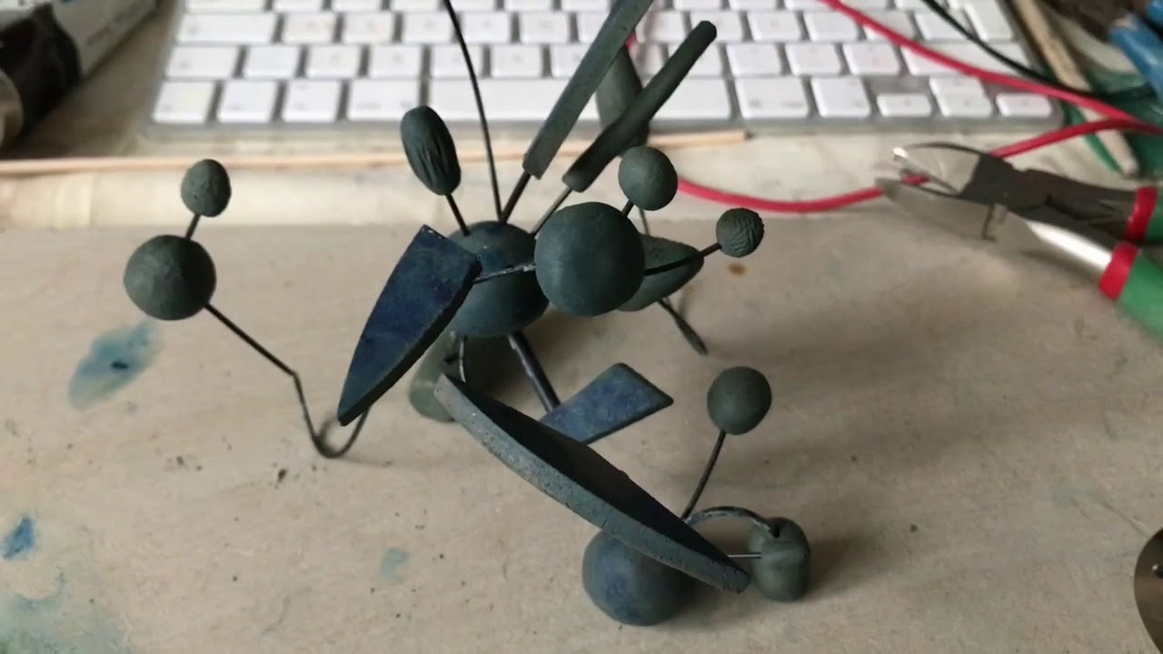 How to make Sculptures: Clay & Wire - YouTube