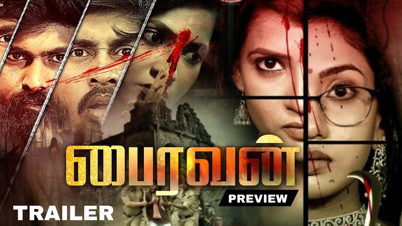Bhairavan Trailer Tamil | Bhairavan Tamil Dubbed Movie Review | Bairan ...