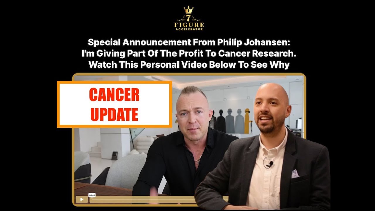 [WEEKEND PRICE DROP] Philip Johansen's 7 Figure Accelerator - ends Sept 4th 2023 - YouTube