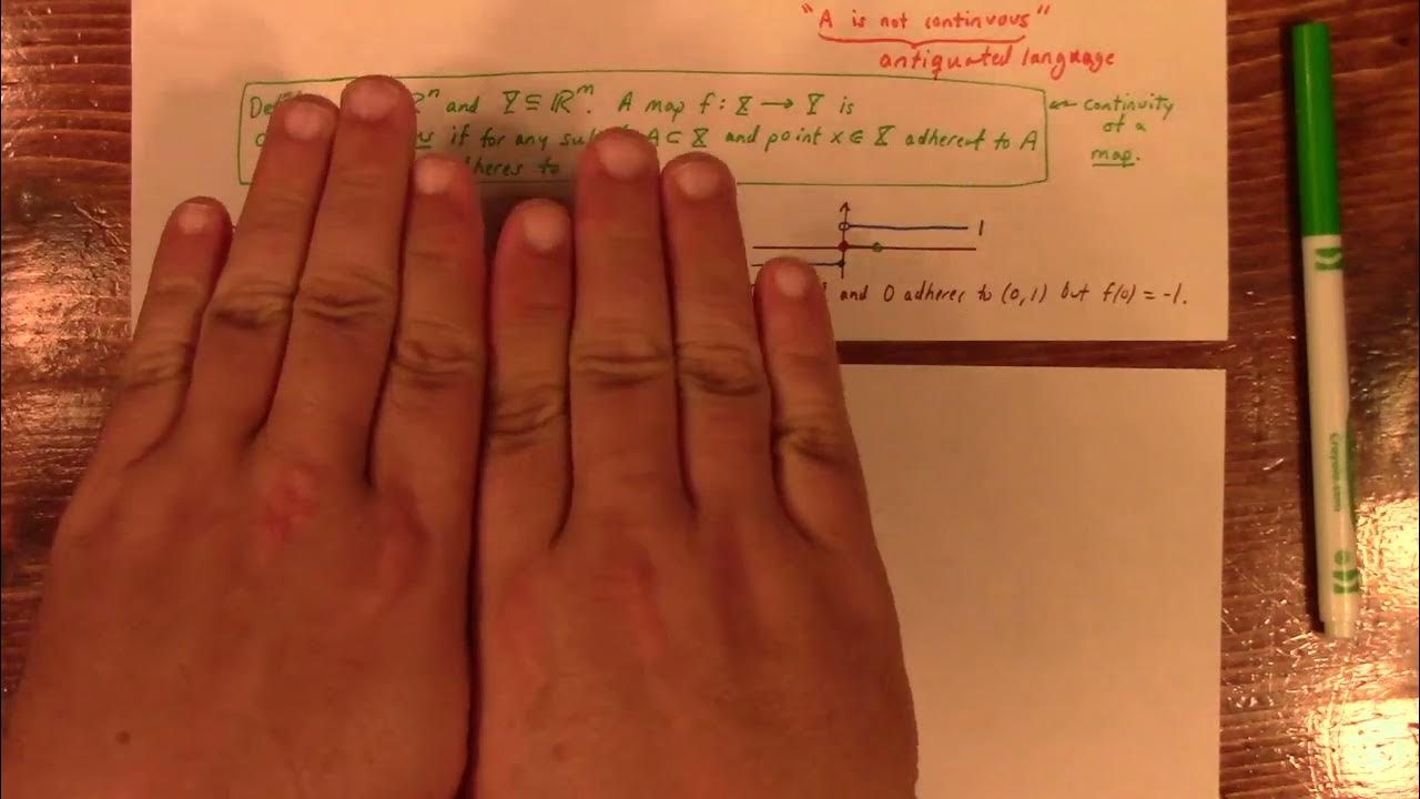 Topology: Lecture 1: adherence in Euclidean Space - YouTube