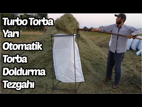 Torba Doldurma Tezgahı Namı Diğer Turbo Torba 😂😂😂 Yarı Otomatik Saman Doldurma Tezgahı Van Gevaş