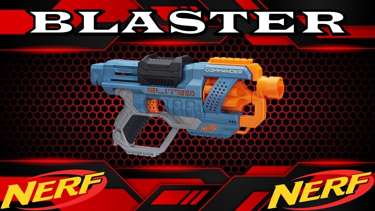 | NERF COMMANDER RD-6 | - YouTube