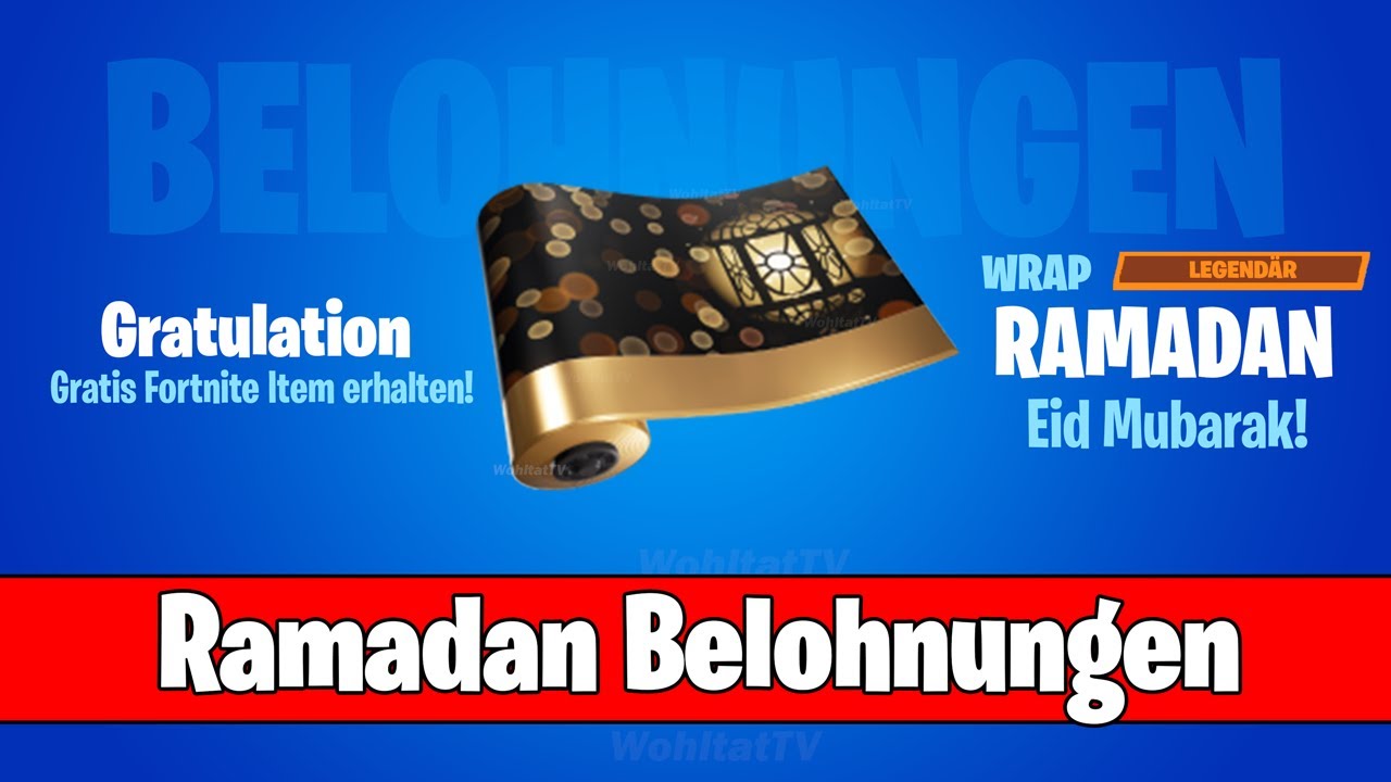 Fortnite RAMADAN Trials (Wie kann man kostenlose Fortnite Items ...