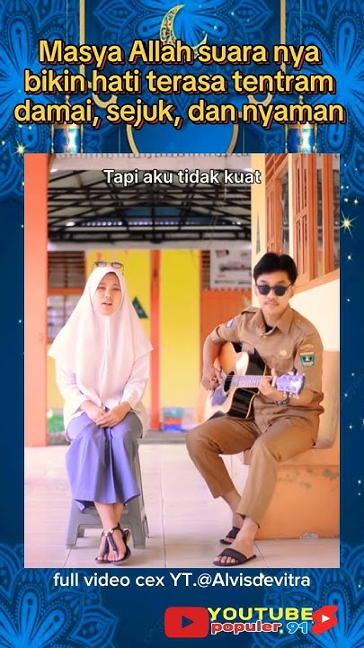 Sholawat Gadis SMA cantik bersuara emas dan merdu, bikin hati bergetar hebat dengar nya - YouTube