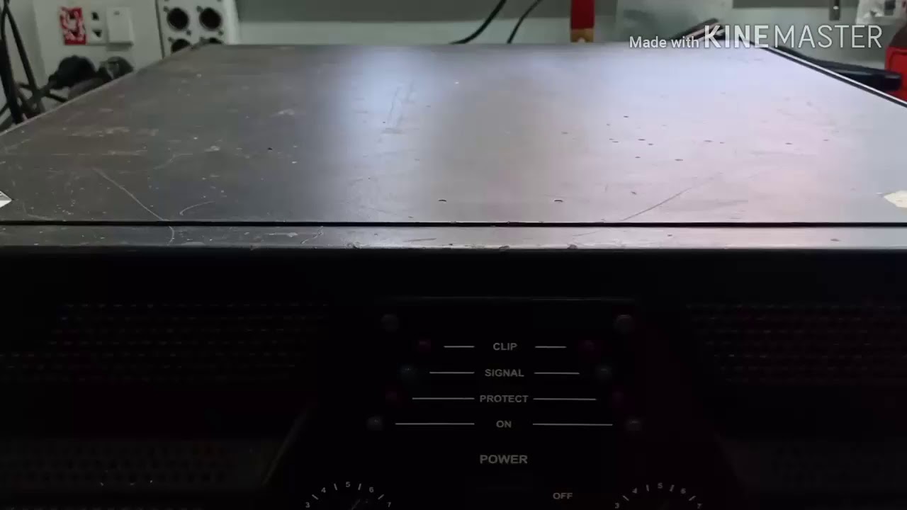 Power amp NPE. C2200 - YouTube