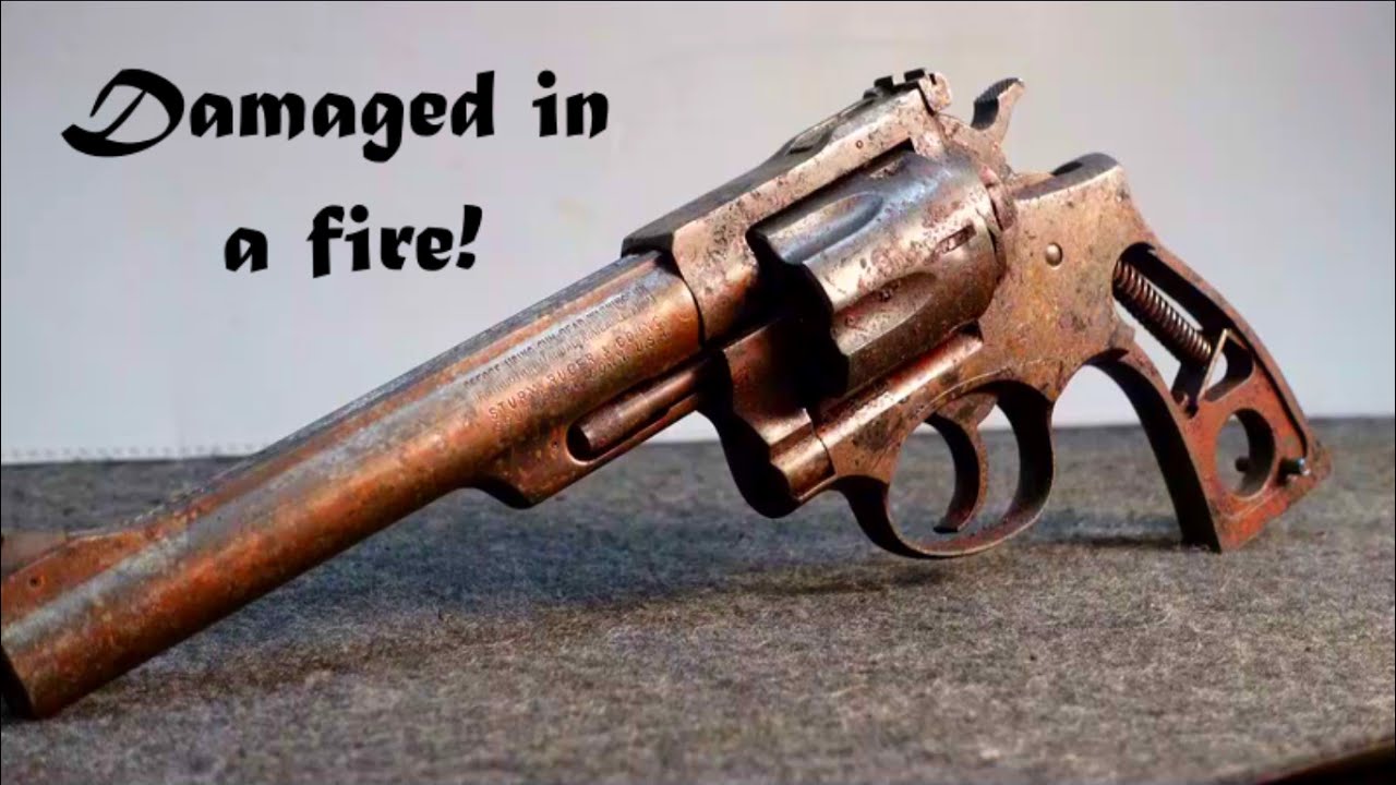 Gun restoration, 🔥Fire damaged Ruger .357 magnum, (With nervous test ...
