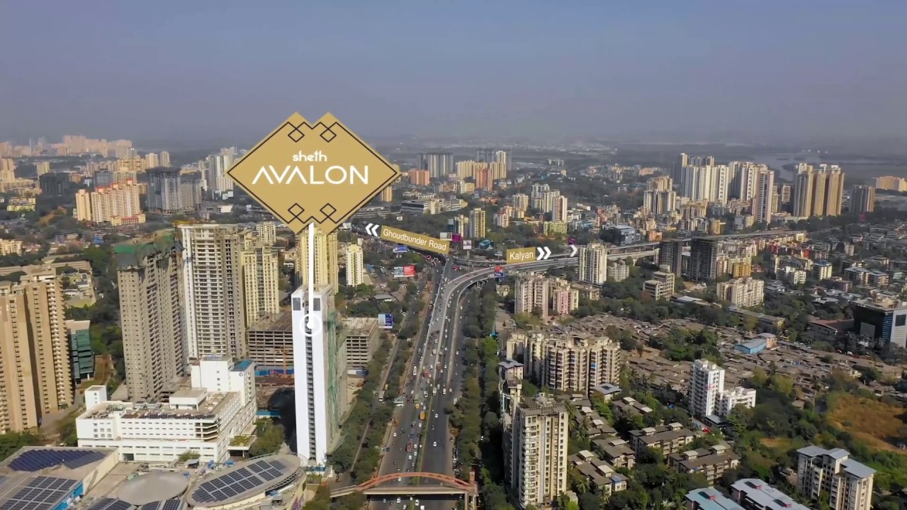 Sheth Avalon | Thane's Platinum Belt | Drone Shoot | Residential Property |Ashwin Sheth Group ...