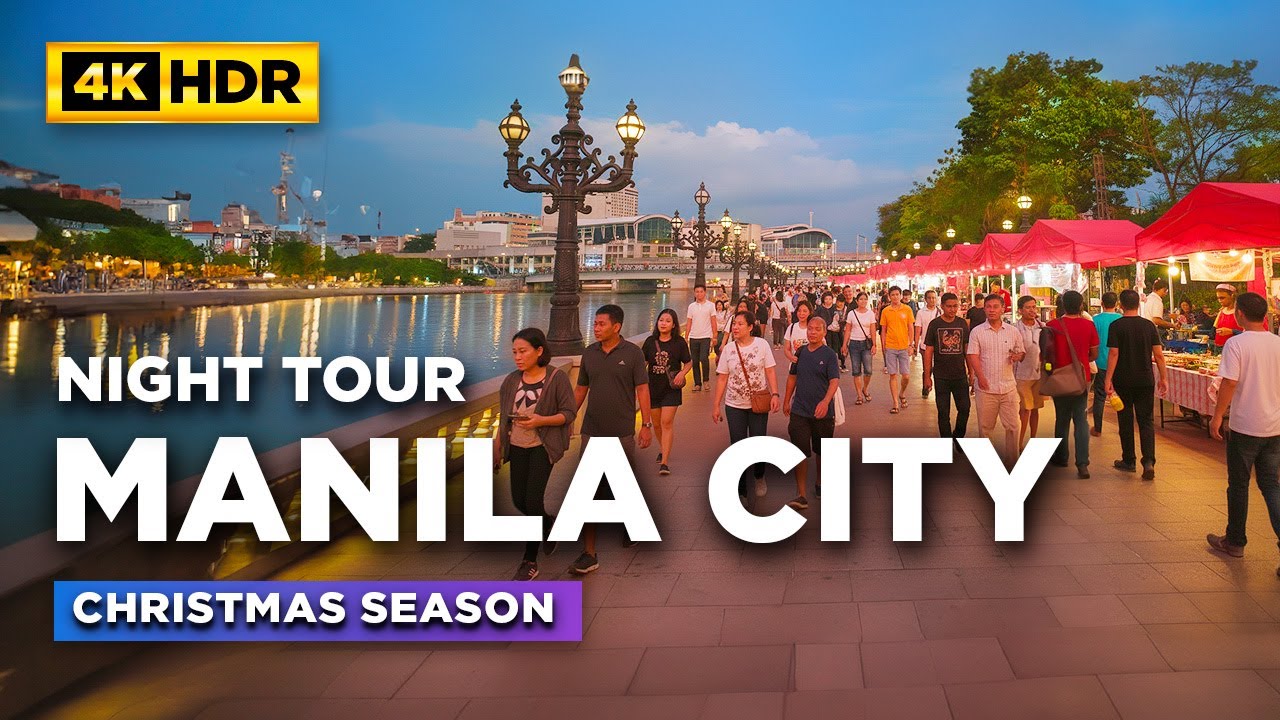 CHRISTMAS in the Philippines Hits DIFFERENT Here! | Manila Night Tour ...