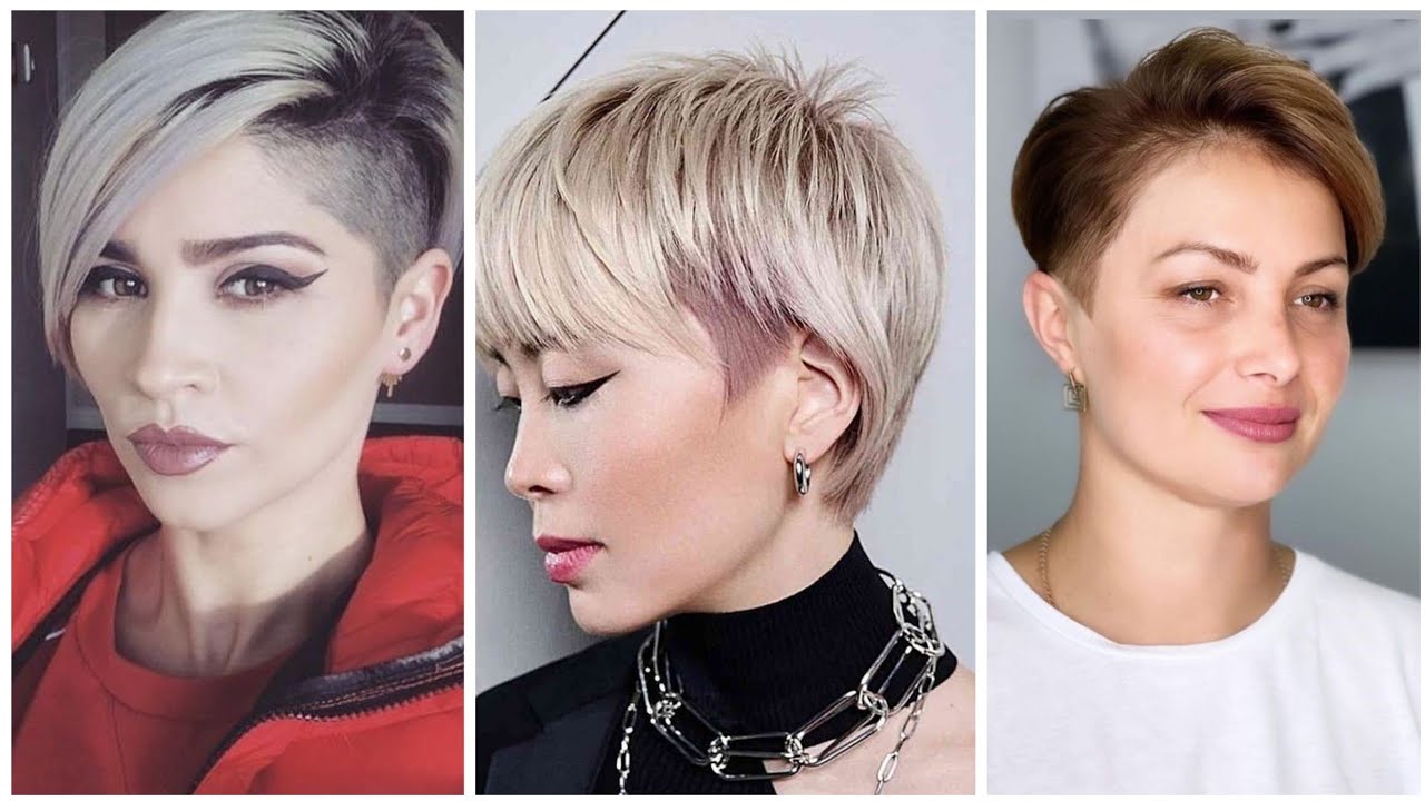 trending beautiful pixie haircut ideas #pixiecut - YouTube