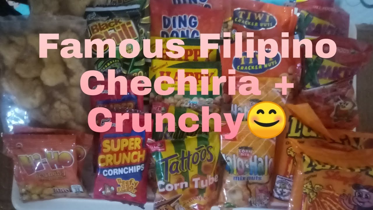 Filipino | Famous Chicheria + Crunchy #Famouschicheria # ...