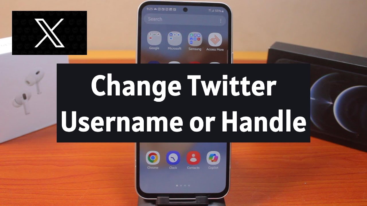 How to Change Twitter Username or Handle - YouTube