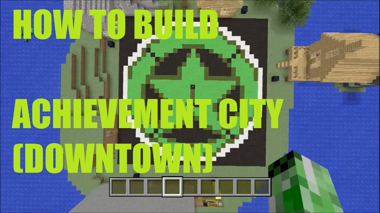 How to Build Achievement City (Downtown) - YouTube