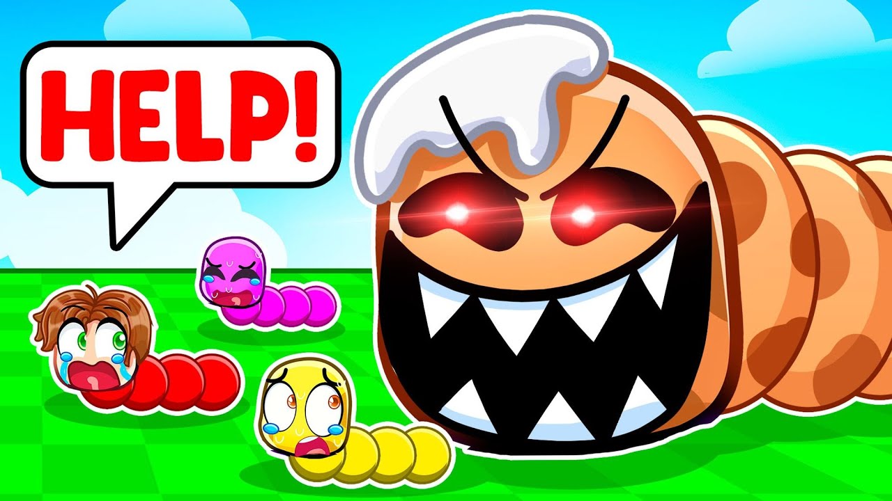 the biggest worm in roblox - YouTube