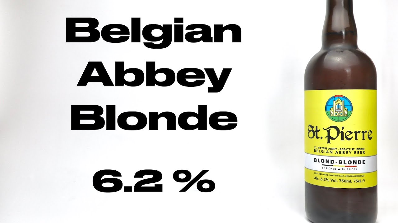 St. Pierre - Blonde Abbey beer from Belgium. - YouTube