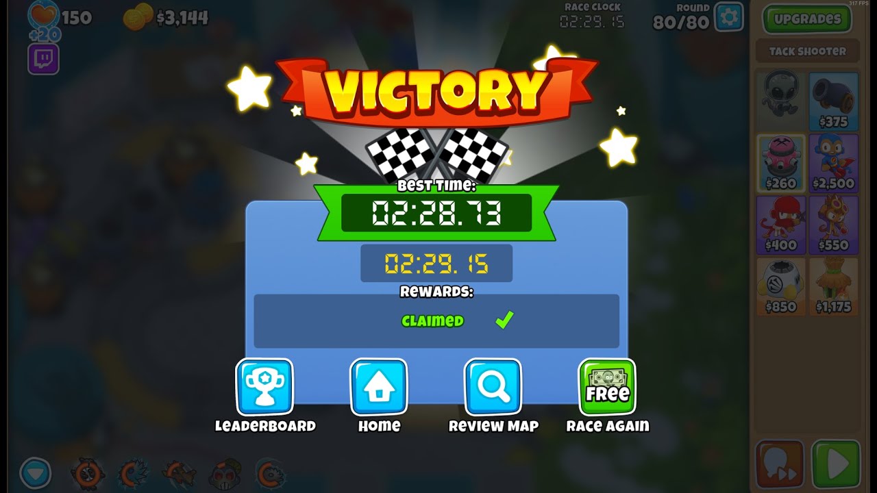 Monkeys And Machines Race BTD6 - YouTube