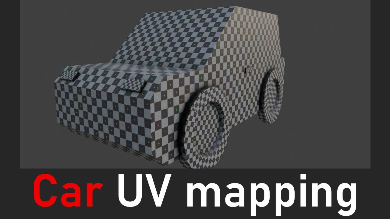 7 - How To UV Map a Car in Blender - YouTube