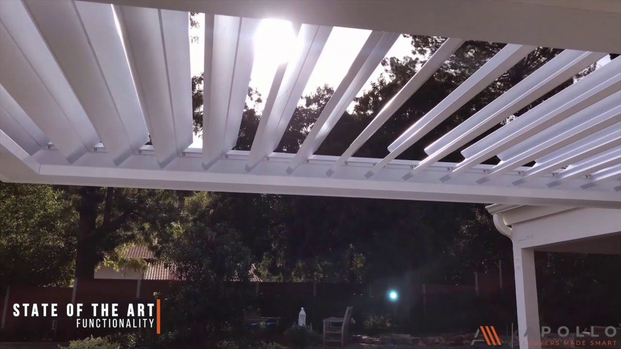 Apollo Opening Roof: Louvers Made Smart - YouTube