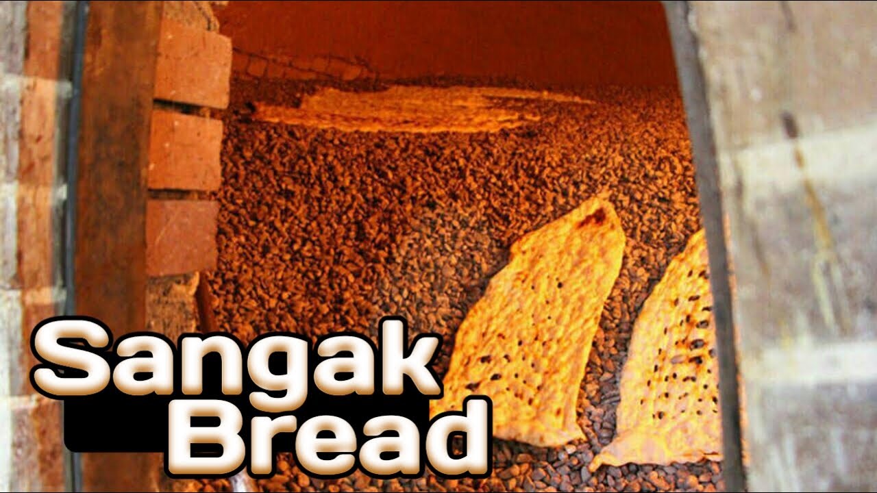 How Traditional Sangak Bread Is Made | persian bread - YouTube
