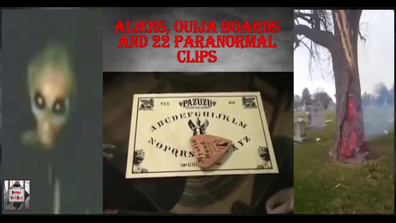 22 creepy clips of ALIENS and OUIJA Boards, but are they real??? #scary ...