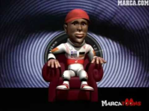 MarcaToons - Alonso y hamilton en gran hermano - YouTube