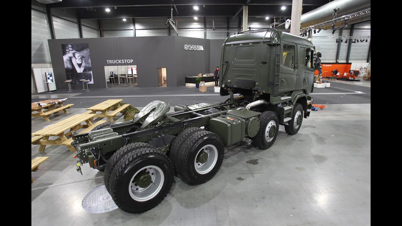 Scania R730 8x8 - YouTube