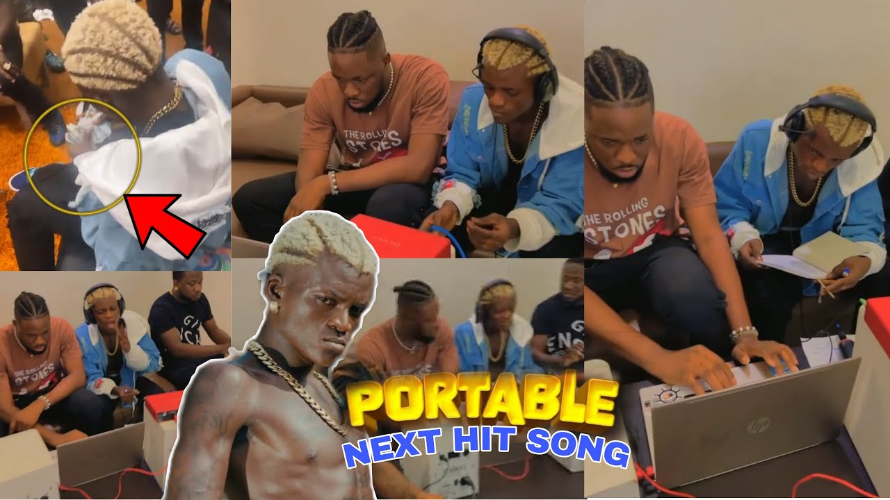 Zazoo Singer Portable Spotted Recording His Next Hit Song 🤯 | Zazu ...